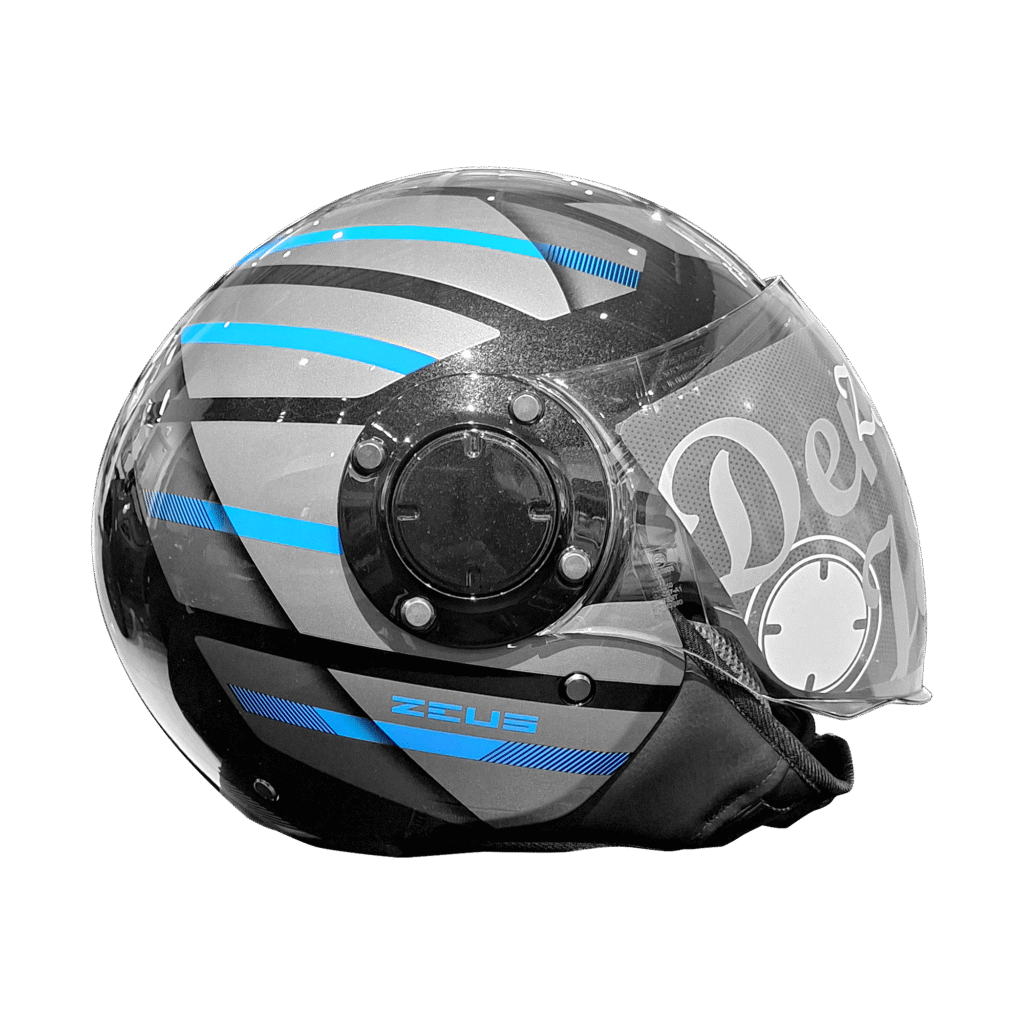 Zeus Helmet Demi Jet ZS-217 - Emcar Mauritius