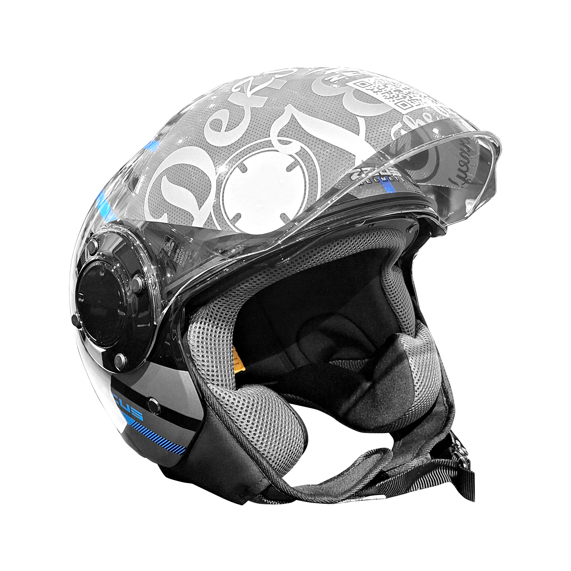 Zeus Helmet Demi Jet ZS-217 - Emcar Mauritius